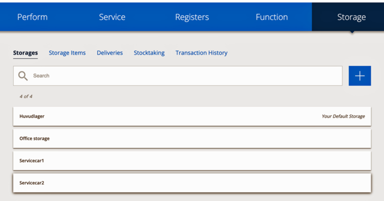 Storage – support.serviceprotokoll.se
