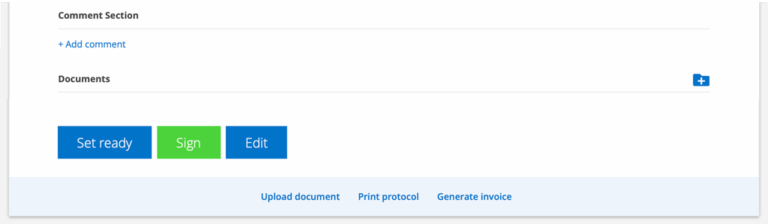 25-04-22 – Set ready on Service protocol – support.serviceprotokoll.se